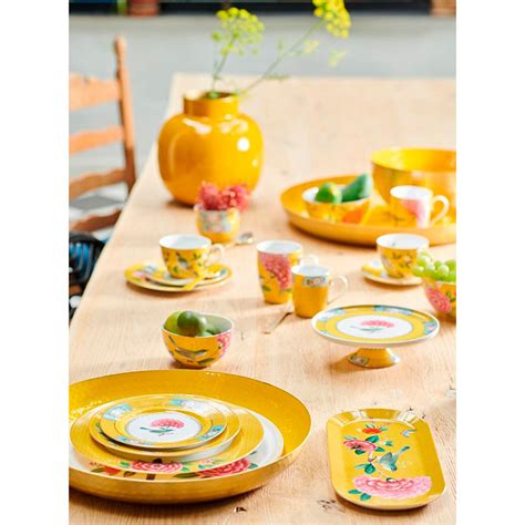 Желтая чашка Pip Studio Blushing Birds 137620 купить в Киеве, Украине ...
