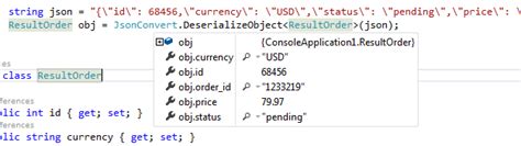 C Json Deserialize Is Not Working Stack Overflow