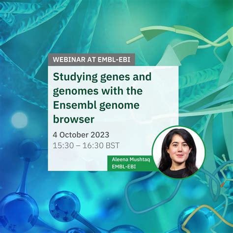 Embl Ebi Training On Linkedin Genes Genome Dna Bioinformatics