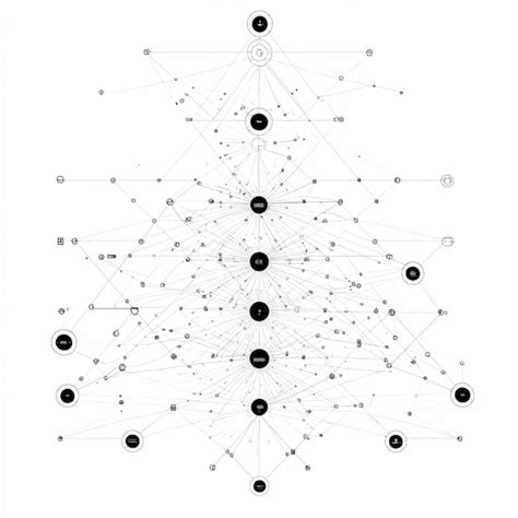 a tree diagram showing the hierarchical structure discovered through