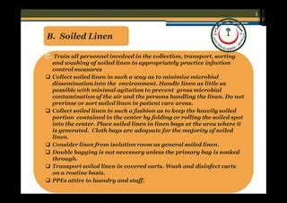 Infection Control Guidelines For Laundry Services [compatibility Mode