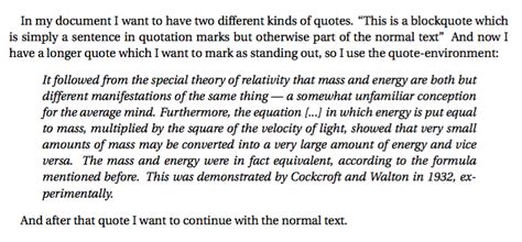 Quoting Change Quote Command To Display Text In Italics TeX LaTeX Stack Exchange