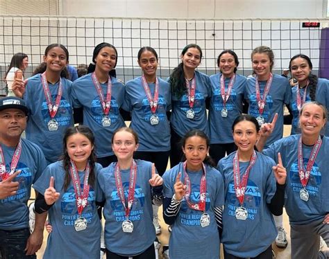 Scva Championships 12u Girls Medal Finishers Prep Dig