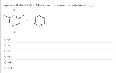 Pyrazine Lewis Structure