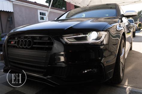 Audi S4 B85 Black — Evil Headlights Custom Retrofitting Service