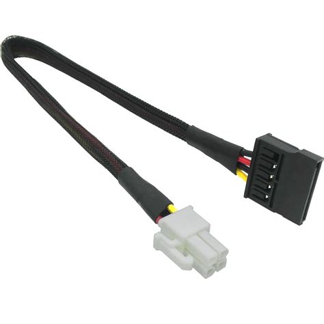 Comeap 3 Pack Motherboard Atx 4 Pin To 15 Pin Sata Hard Drive Power