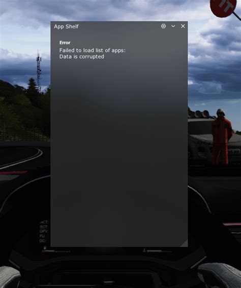 Cannot Use The Appshelf Rassettocorsa