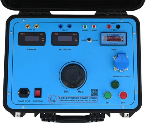 Primary Current Injection Test Kit At Best Price In Kalyan By S K Electronics Power House Id