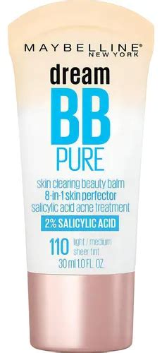 Maybelline Dream Pure Skin Clearing Bb Cream 110light Medium Mercadolibre
