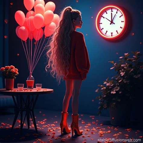 Anime Inspired Digital Art Of A Dynamic Woman Stable Diffusion Online