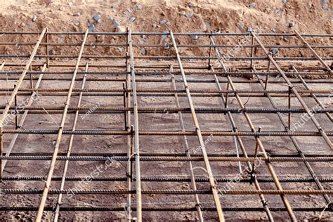 Spatial Reinforcement Of The Floor And Foundation With Reinforcement Preparing The Foundation