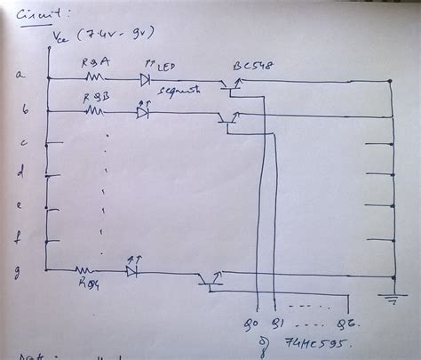 Interfacing Inch Common Anode Segment Display With Arduino Uno Displays Arduino Forum