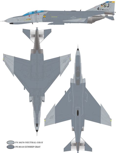 Mcdonnell Douglas F 4cdeg Phantom Ii Hill One Camouflage Color