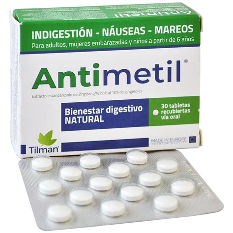 Antimetil Tableta Recubierta Caja Con 30 Unidades Farmacias Medicity