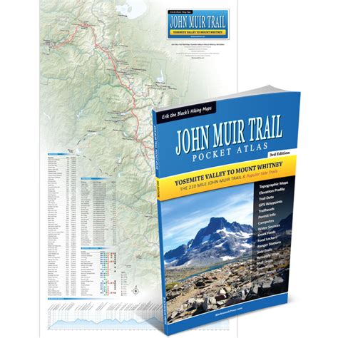 John Muir Trail Maps And Guide Books Erik The Blacks Hiking Maps