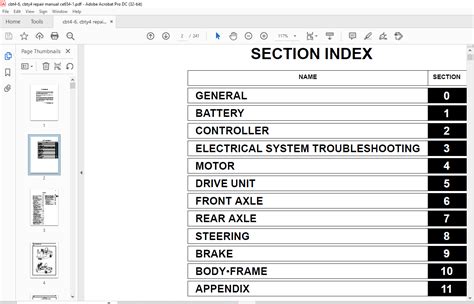 Toyota Towing Tractor Cbt4 Cbt6 Cbty4 Service Manual Pdf Download