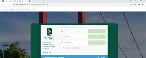 How To Click On 2fa Duo Push Button Using Selenium In Python Stack