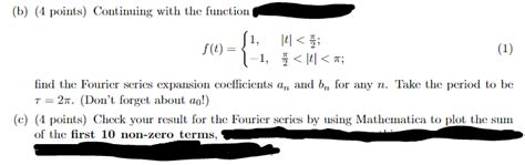 Solved B Points Continuing With The Function Chegg Com
