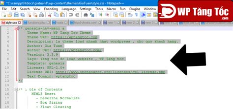 Nén css giảm dung lượng file css tăng tốc website wordpress