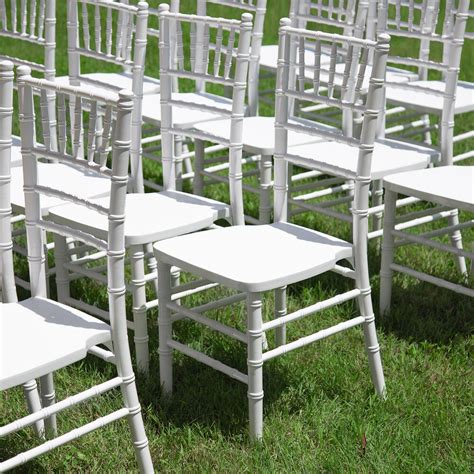 White Chiavari Chairs Webstaurantstore