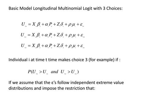 Ppt Simple Logit Simple Logit With Corrected Ses Powerpoint