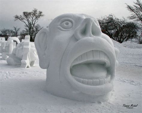 Images Sculpture Bonhomme De Neige
