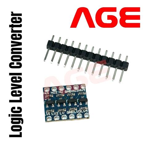 Logic Level Converter MODULE CHANNEL V V IIC UART SPI ยงไมบดกรขา Shopee Thailand