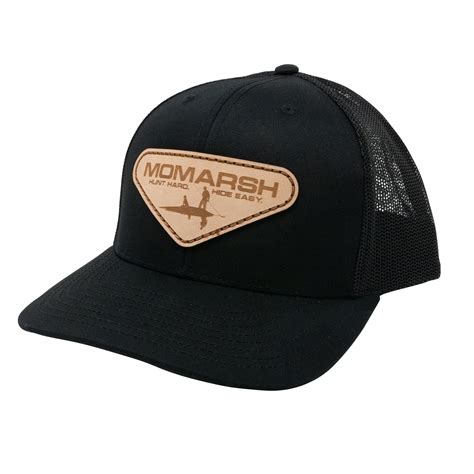 Leather Patch Hat Momarsh Inc