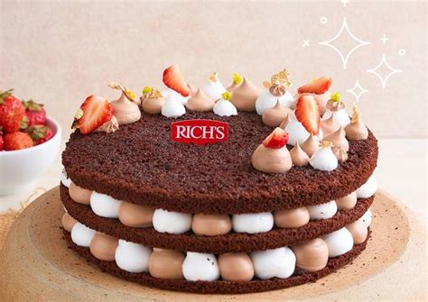 Resep Triple Choco Naked Cake Oleh Rich Products Indonesia Cookpad
