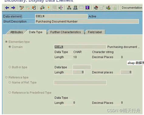 Sap Abap 数据字典教程 Se11：表、锁定对象、视图和结构 03sap Bsak 表结构 Csdn博客