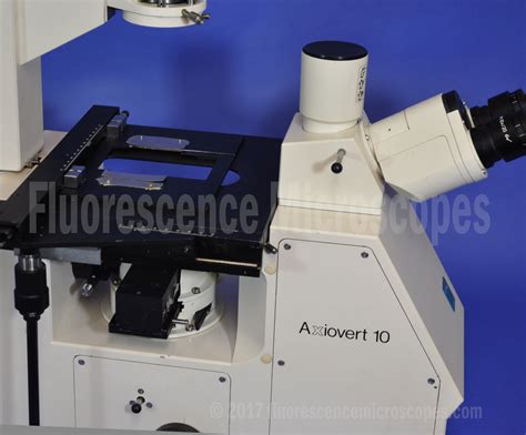 Fluorescence Microscopes Zeiss Axiovert 10 Inverted Fluorescence Microscope Not Complete