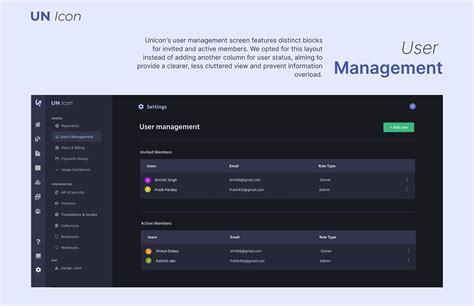 setting screens for saas product behance