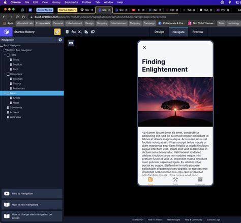 Hide Tab Bar On Single Page The Draftbit Community Bar Hide