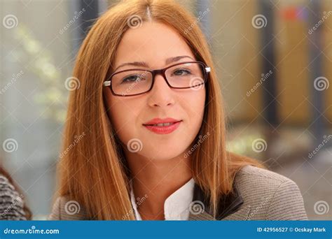 Beautiful Secretary Woman Stock Image Image Of Corporate 42956527