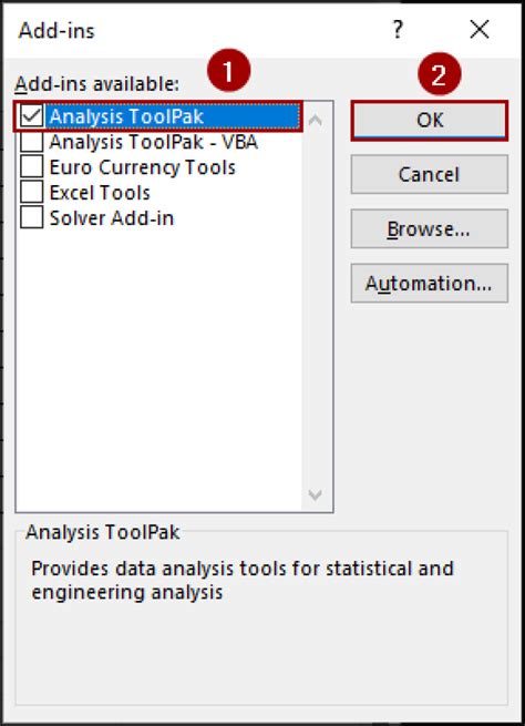 Fixed Data Analysis Toolpak Not Showing In Excel Excel Insider