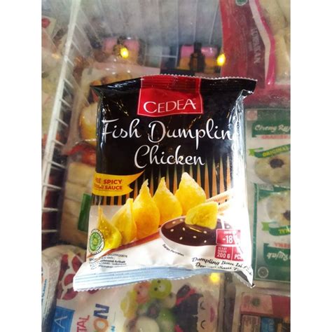 Jual Cedea Fish Dumpling Chicken 200gr Shopee Indonesia