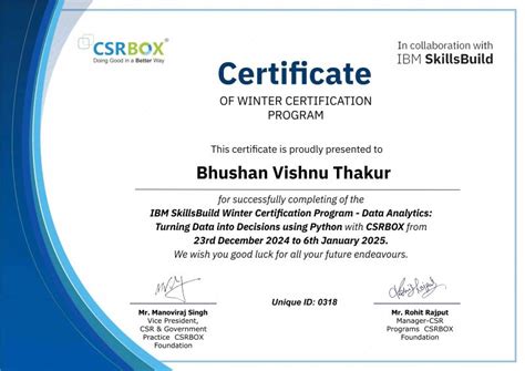 📊 Proud To Share That Ive Successfully Completed The Ibm Skillsbuild