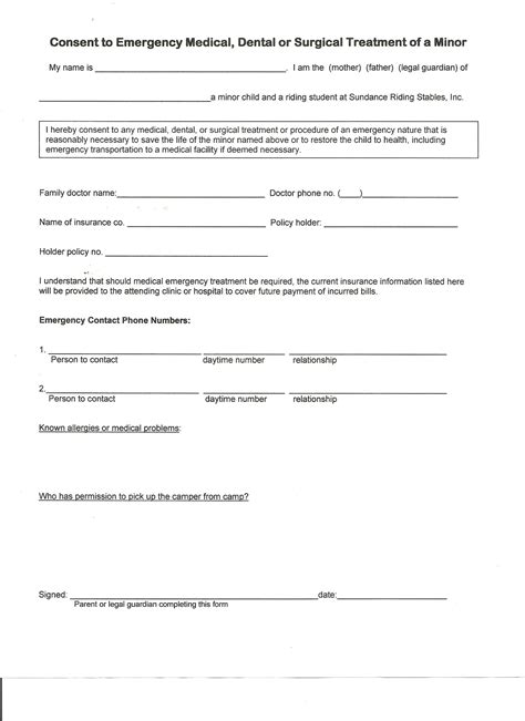 Free Printable Liability Form Form Generic