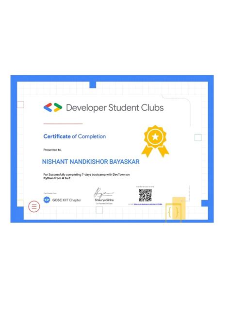 Nishant Bayaskar On Linkedin I Happy To Share All Of You That I Have