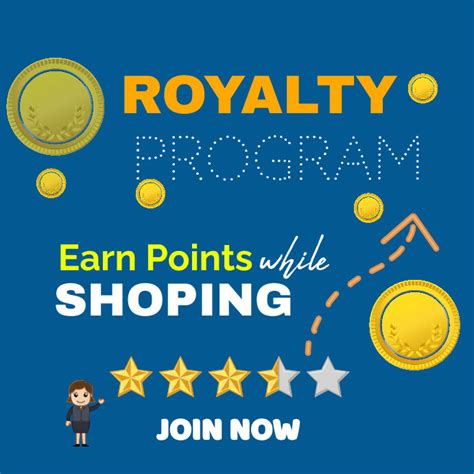 Royalty Program Instagram Post Template Postermywall
