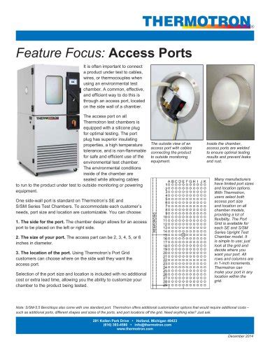 Ssm 8200 Benchtop Environmental Chamber Thermotron Pdf Catalogs