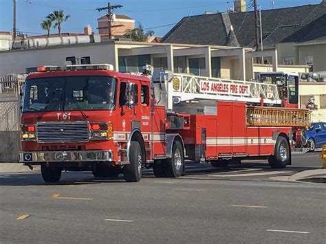Lafd Truck 61 American Lafrance 100 Tt Rjacbclan Flickr