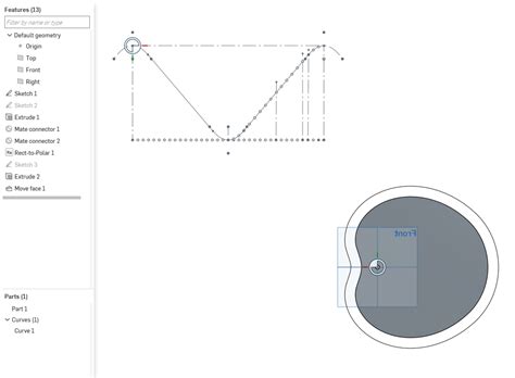 Spline Tangent To Circles — Onshape