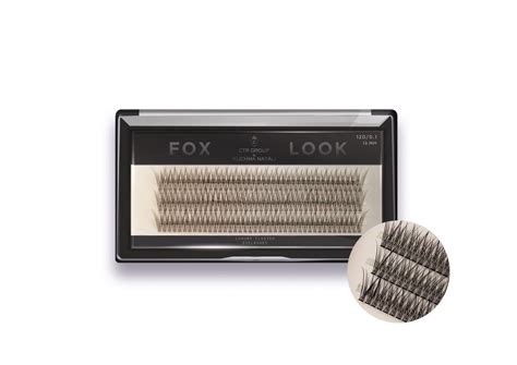 Cluster Eyelashes 12d 0 1 13mm Fox Look Ctr Ua — Professional Makeup