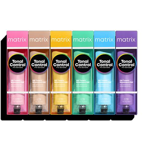 Matrix Tonal Control Pre Bonded Gel Toners 90ml Salon Supplies