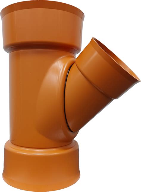 300mm Metro Sewer 45° Junctions 150mm 225mm 300mm Sn8 Fittings Cotterill Civils