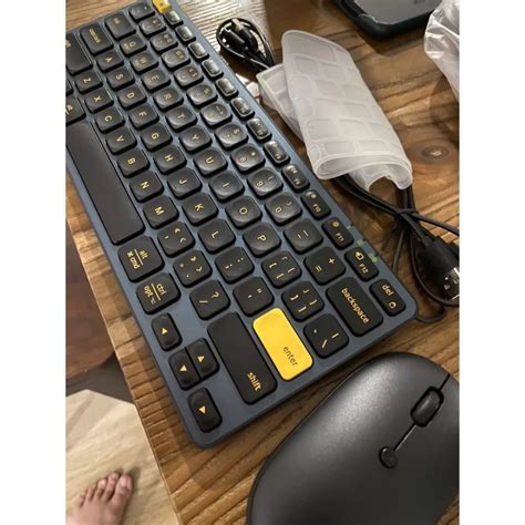 Bow Bluetooth Type C Wireless 2 4g Wireless Keyboard And Mouse Set Rechargeable Mute Office