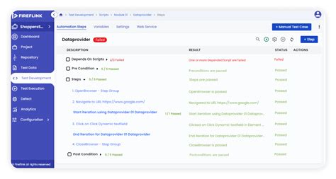 fireflink testing platform