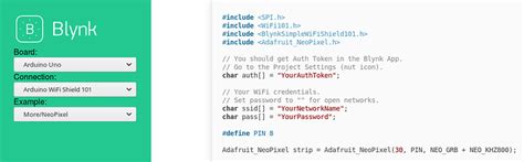 Connecting WiFi Shield To Blynk App Home Automation Arduino Forum