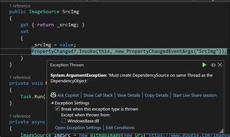 닷넷 2278 wpf 스레드에 종속되는 dependencyobject